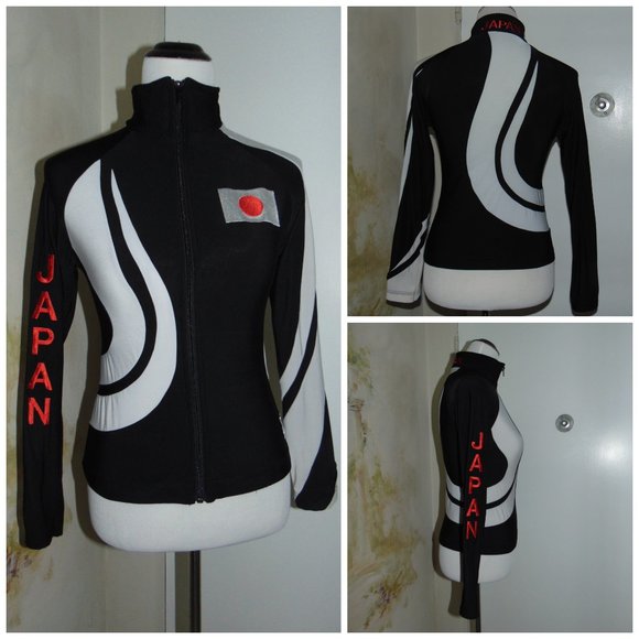 GK | Jackets & Coats | Gk Elite Team Japan Contour Fitted Gymnastics ...